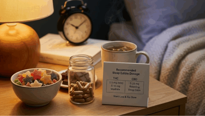 Cannabis Edibles for Sleep: Simple Way to Better Rest
